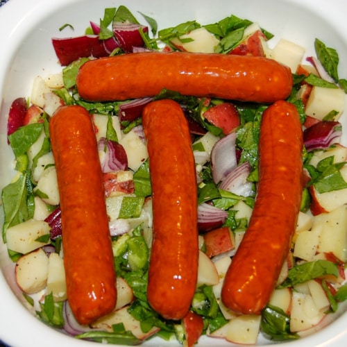 Cooking with Hillshire Farm - Market Style Beef and Bacon Sausage ...