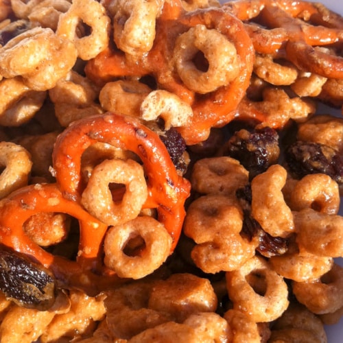 Cheerios Sweet and Salty Snack Mix Recipe - Thrifty Jinxy