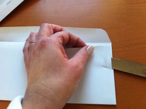 How to Reuse Junk Mail Envelopes to Make NEW Envelopes - Thrifty Jinxy