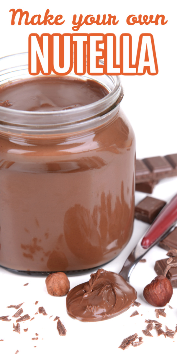 How to Make Nutella: Homemade Hazelnut Spread Recipe - Thrifty Jinxy