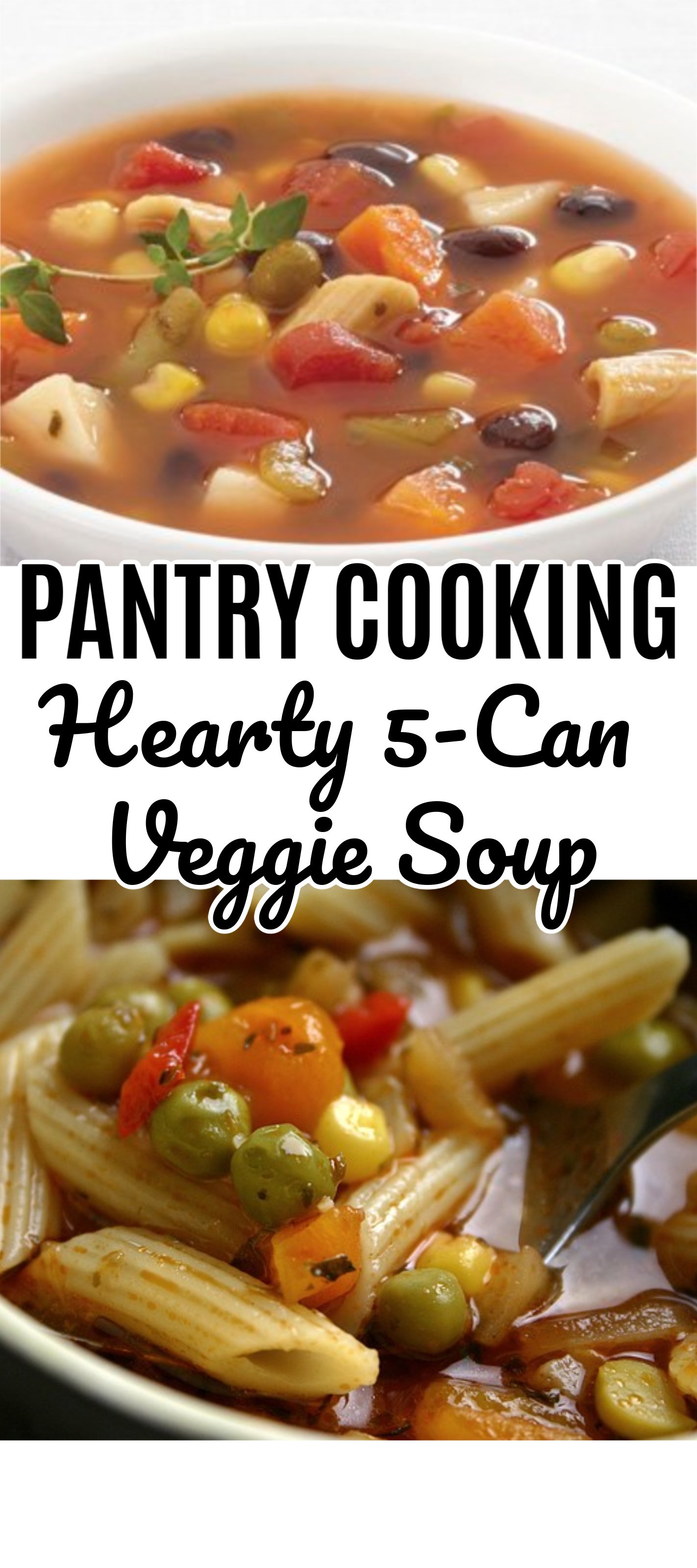 Super Easy Hearty 5-Can Veggie Soup Recipe - Thrifty Jinxy Super Easy Hearty 5-Can Veggie Soup Recipe - Thrifty Jinxy