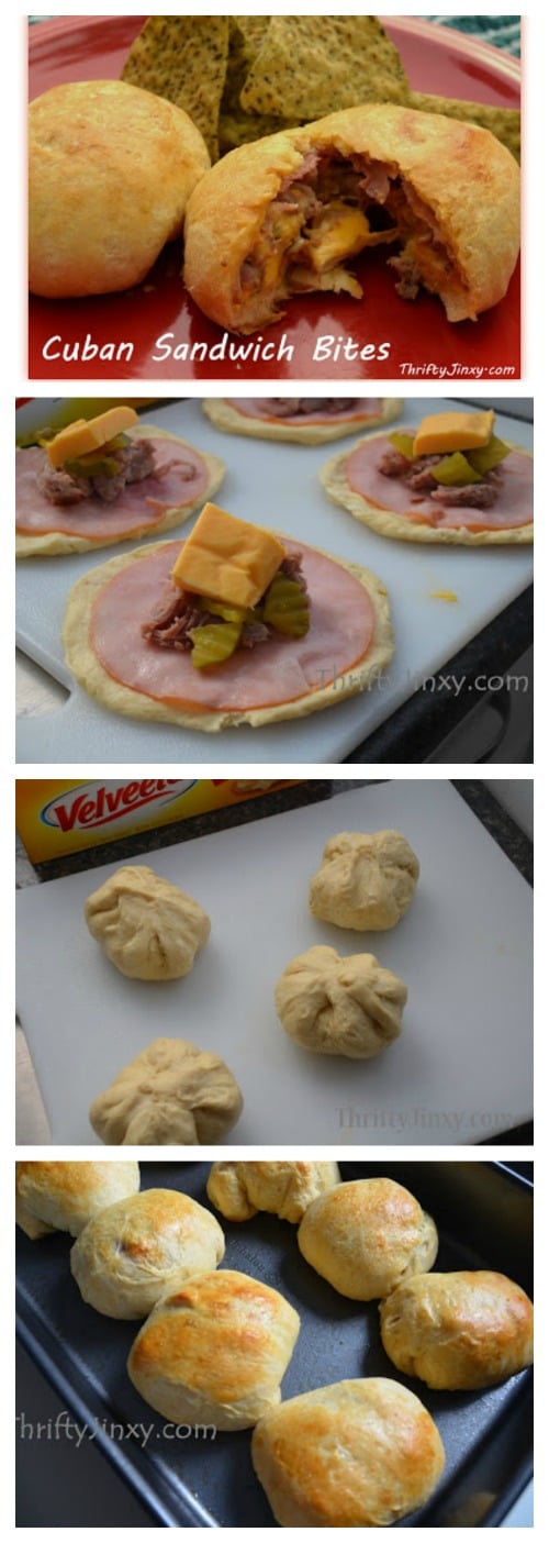 Cuban Sandwich Bites - Thrifty Jinxy