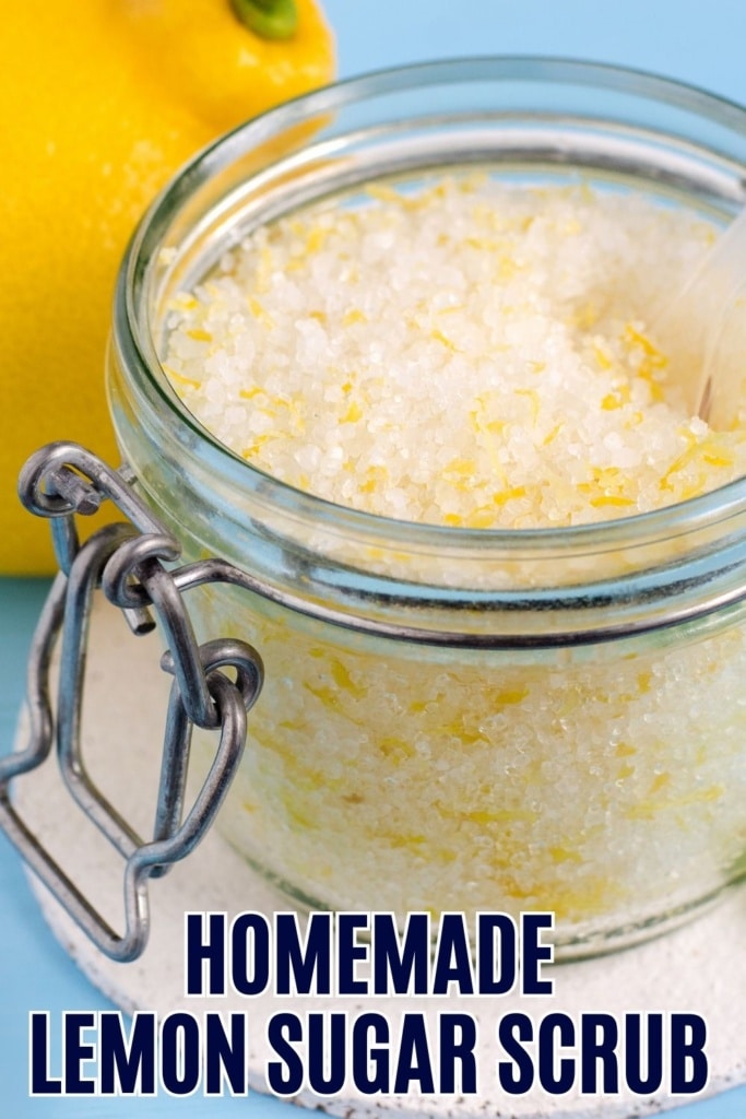 Lemon Sugar Scrub Recipe - DIY Gift Idea - Thrifty Jinxy