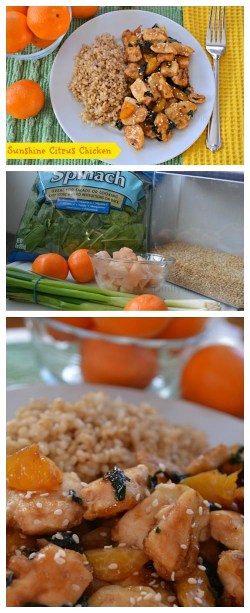 Sunshine Citrus Chicken - Thrifty Jinxy