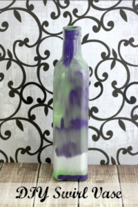 DIY Swirl Vase - A Pretty Homemade Gift Idea - Thrifty Jinxy