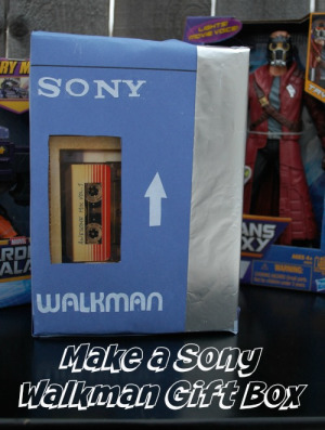 Guardians of the Galaxy Gift-Giving Ideas + DIY Sony Walkman Gift Box ...