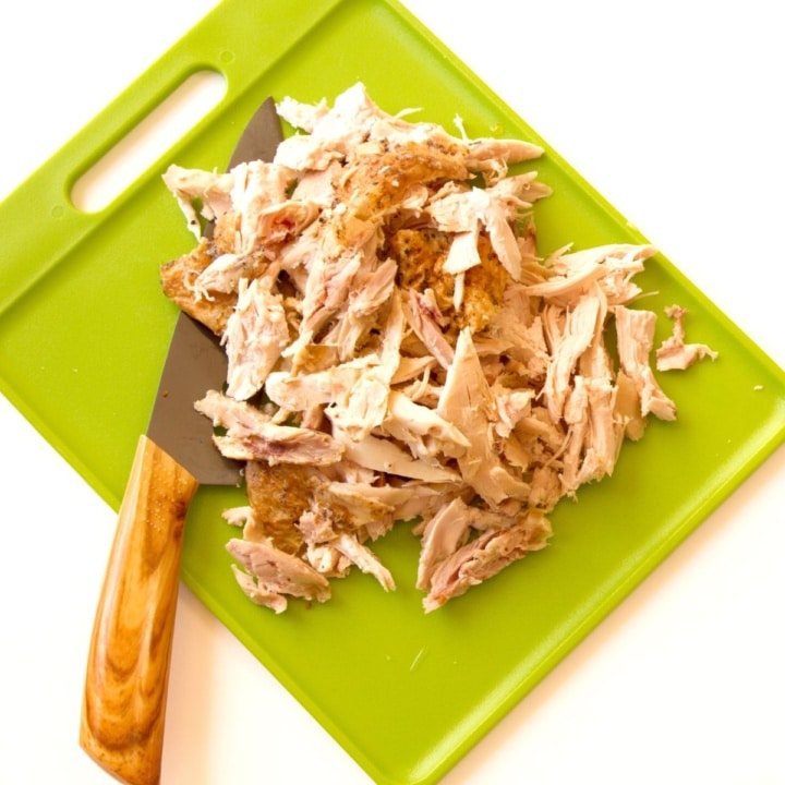 Make Cooked Chicken to Stock the Freezer - Crockpot or Oven - Thrifty Jinxy
