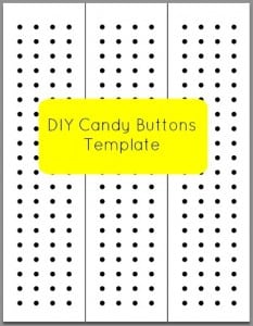 DIY Candy Buttons Recipe - Thrifty Jinxy