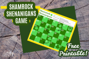 Free Printable St. Patrick's Day Board Game - Shamrock Shenanigans ...