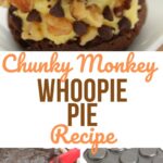 Chunky Monkey Whoopie Pies Recipe - Yummy Chocolate Banana Treat ...