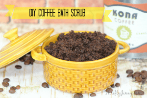 DIY Coffee Bath Scrub Recipe - Thrifty Jinxy