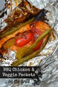 BBQ Chicken and Veggie Packets Recipe for Easy Summer Get-Togethers ...