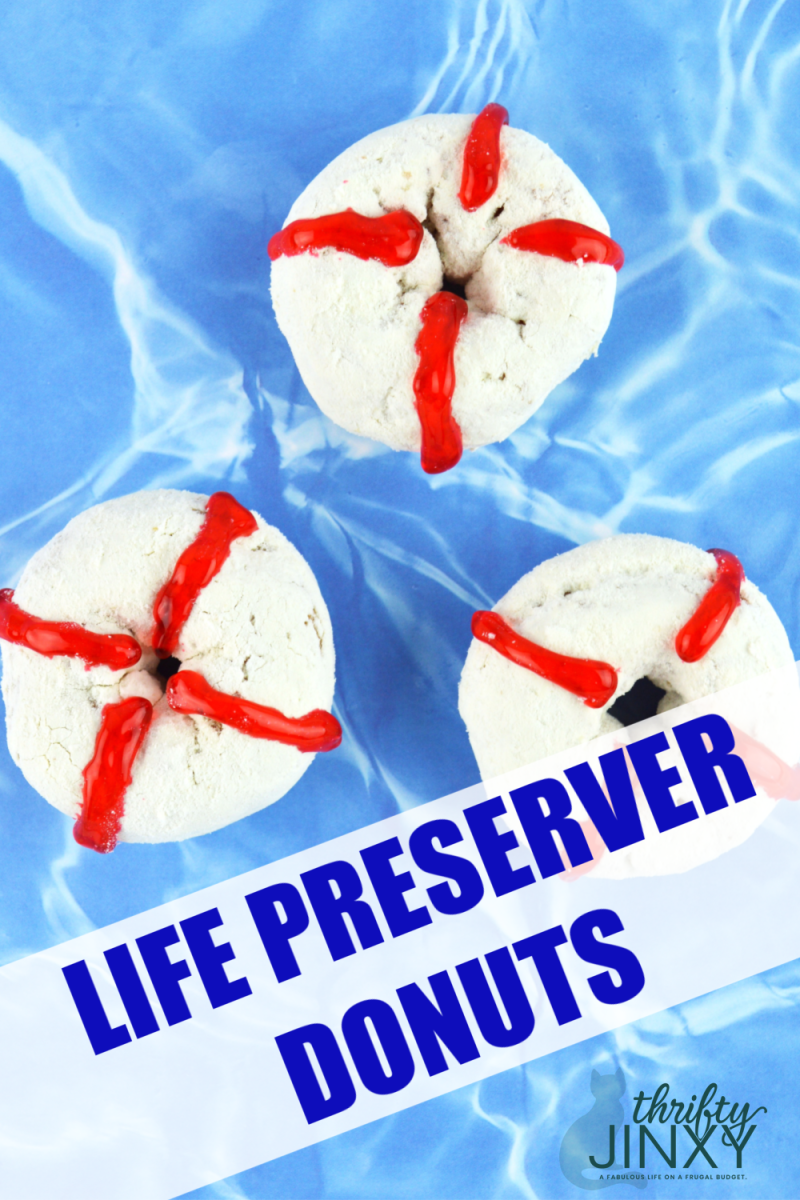 DIY Life Preserver Donuts - Perfect for Beach Parties or Shark Week ...