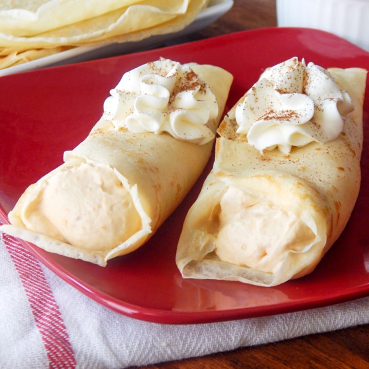 Easy Pumpkin Crepes Recipe - Fall Brunch or Dessert Perfection ...