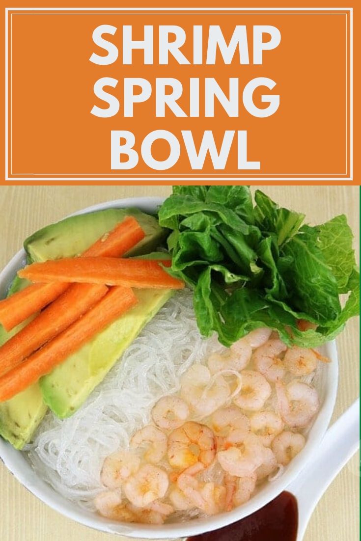 Quick and Easy Shrimp Spring Bowl Recipe - Thrifty Jinxy