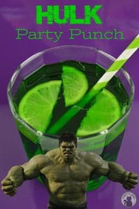 Hulk Punch Recipe: A Superhero Party Drink - Thrifty Jinxy