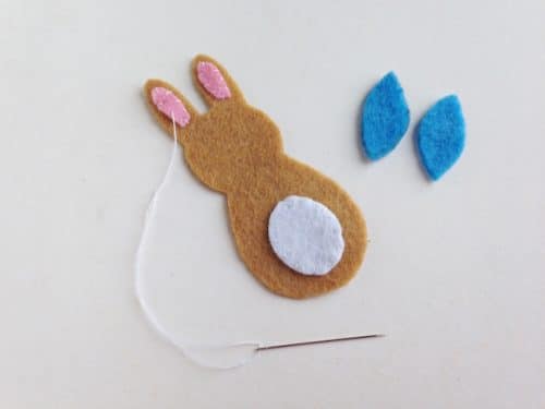 Peter Rabbit Craft with Felt - It's So Cute! - Thrifty Jinxy