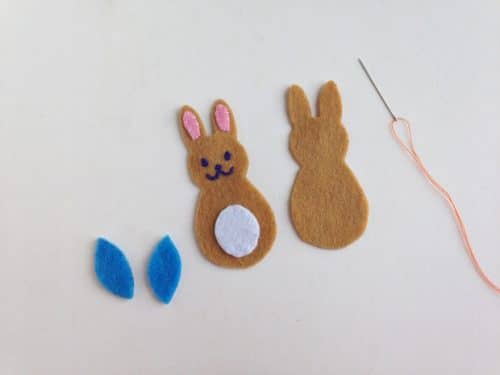 Peter Rabbit Craft with Felt - It's So Cute! - Thrifty Jinxy