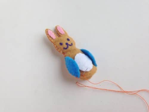 Peter Rabbit Craft with Felt - It's So Cute! - Thrifty Jinxy