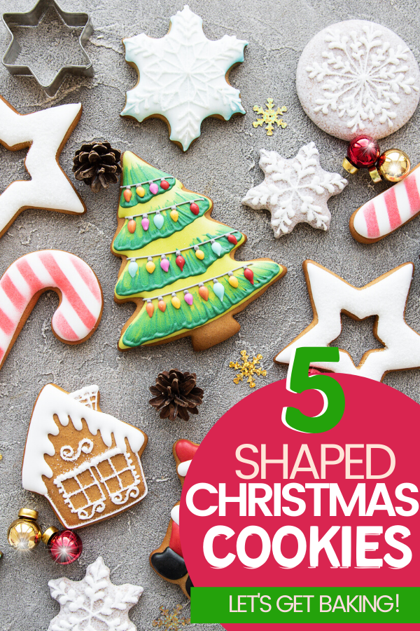 5 Fun Shaped Christmas Cookies Ideas - Thrifty Jinxy
