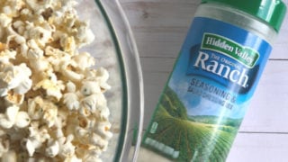 Ranch Seasoned Popcorn - Make Movie Night More Delicious! - Thrifty Jinxy