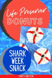 DIY Life Preserver Donuts - Perfect for Beach Parties or Shark Week ...