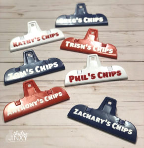 Cricut Chip Clip - A Fun, Inexpensive, Personalized DIY Gift! - Thrifty ...