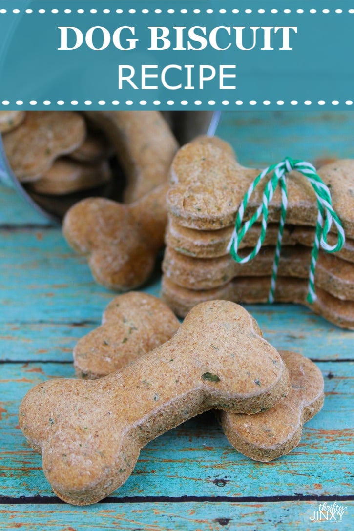 Easy Homemade Dog Biscuit Recipe (without Pumpkin or Peanut Butter ...