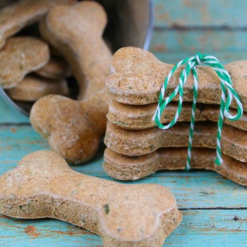 Easy Homemade Dog Biscuit Recipe (without Pumpkin or Peanut Butter ...