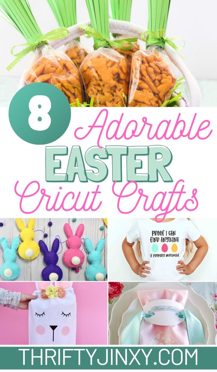 8 Adorable Cricut Easter Projects - Thrifty Jinxy