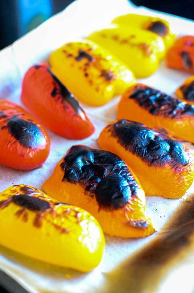 Oven-Roasted Sweet Peppers Recipe - Thrifty Jinxy