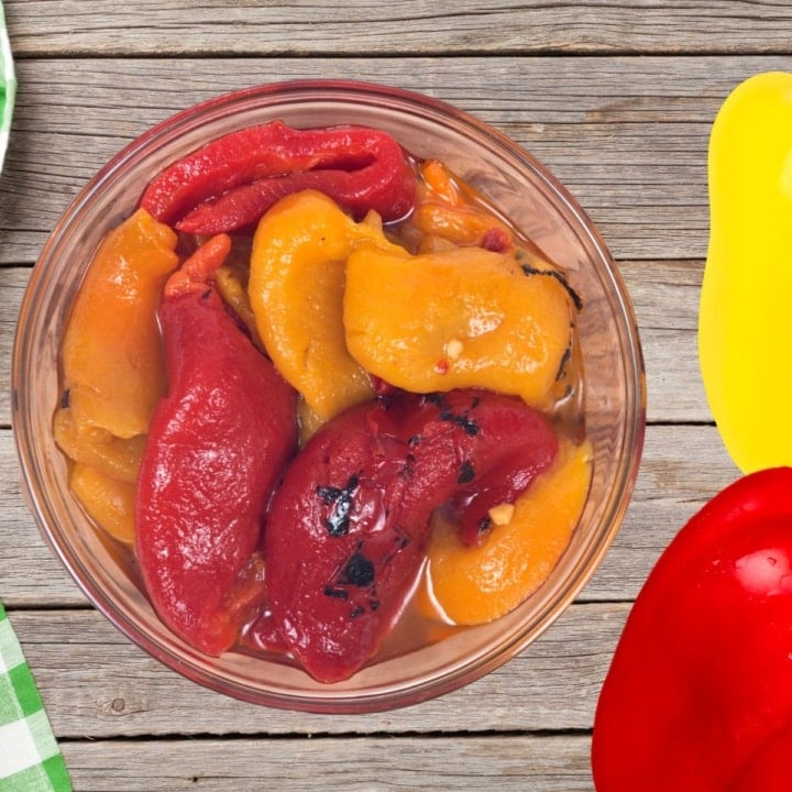 Oven-Roasted Sweet Peppers Recipe - Thrifty Jinxy