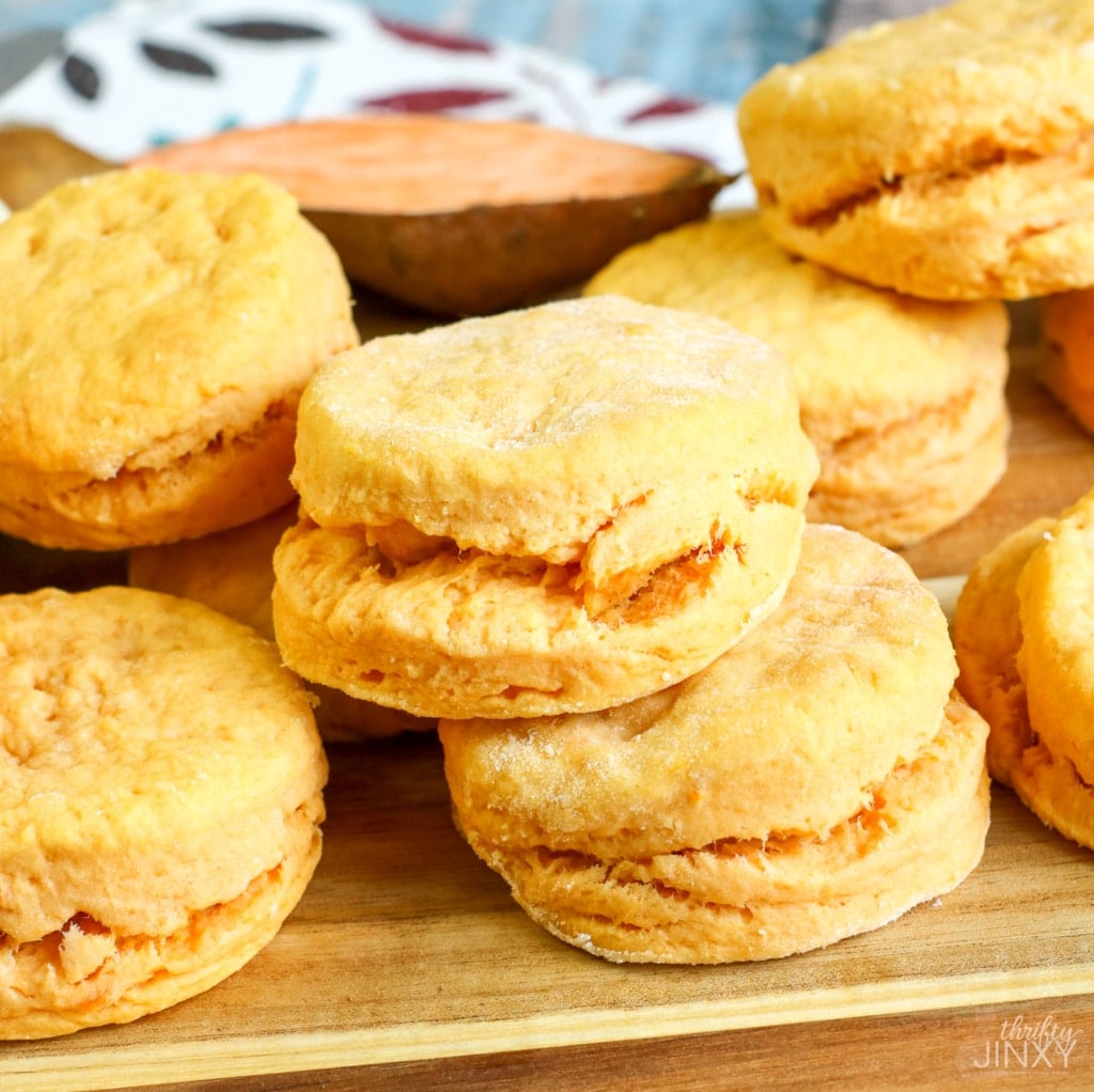 Sour Milk Biscuits Recipe - How to Use Up that Sour Milk - Thrifty Jinxy