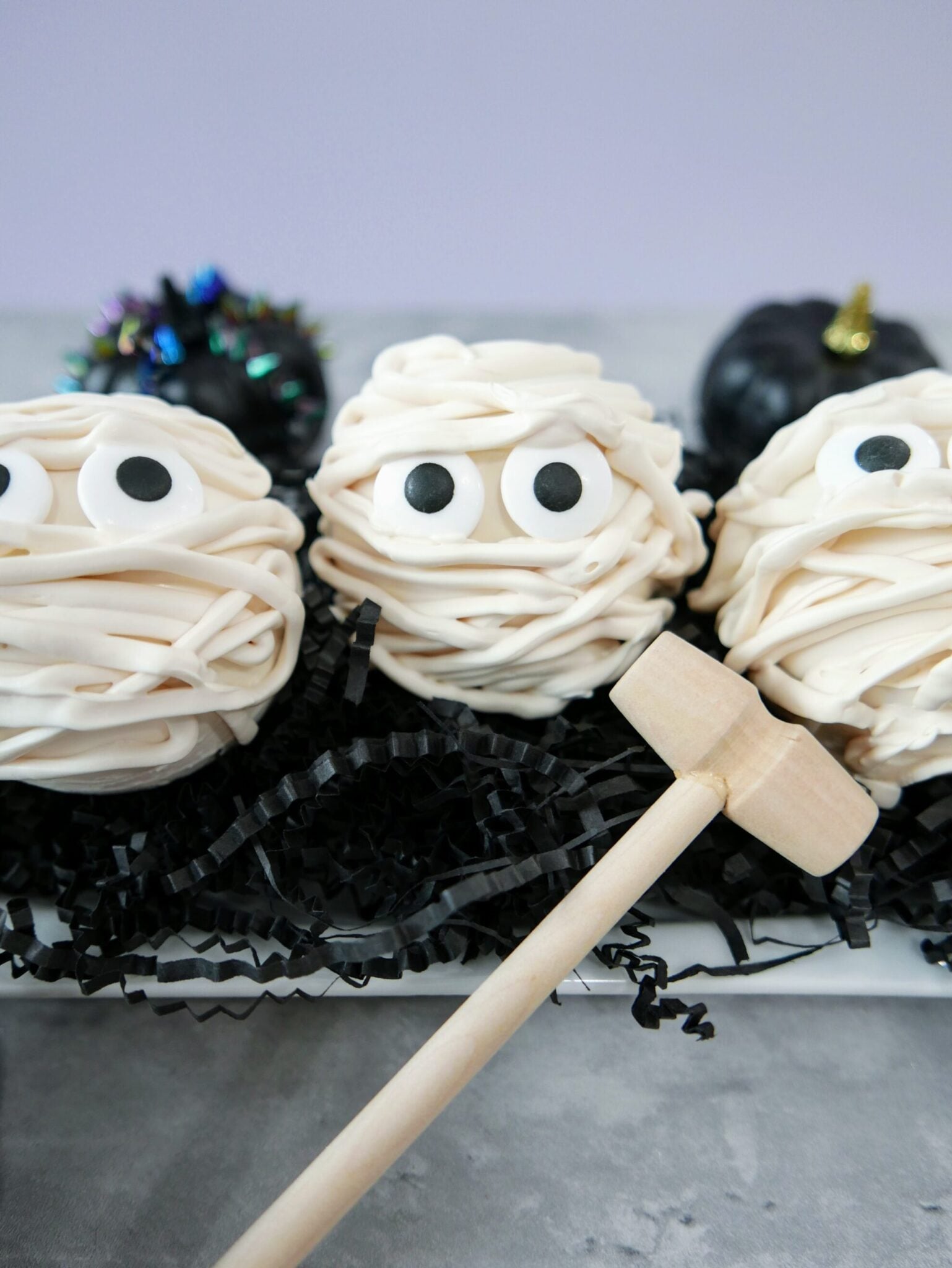 Breakable Candy Mummy - Make a Fun Halloween Treat! - Thrifty Jinxy