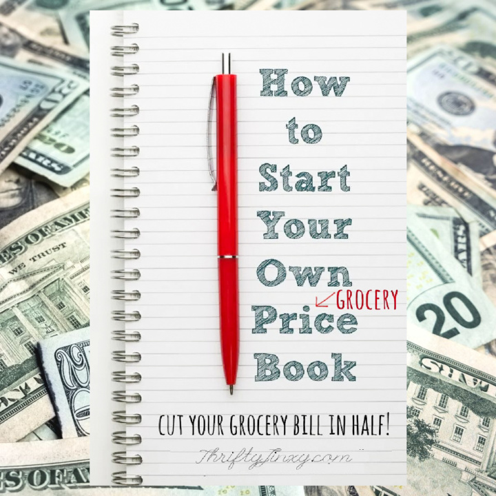 How to Make a Grocery Price Book - Thrifty Jinxy
