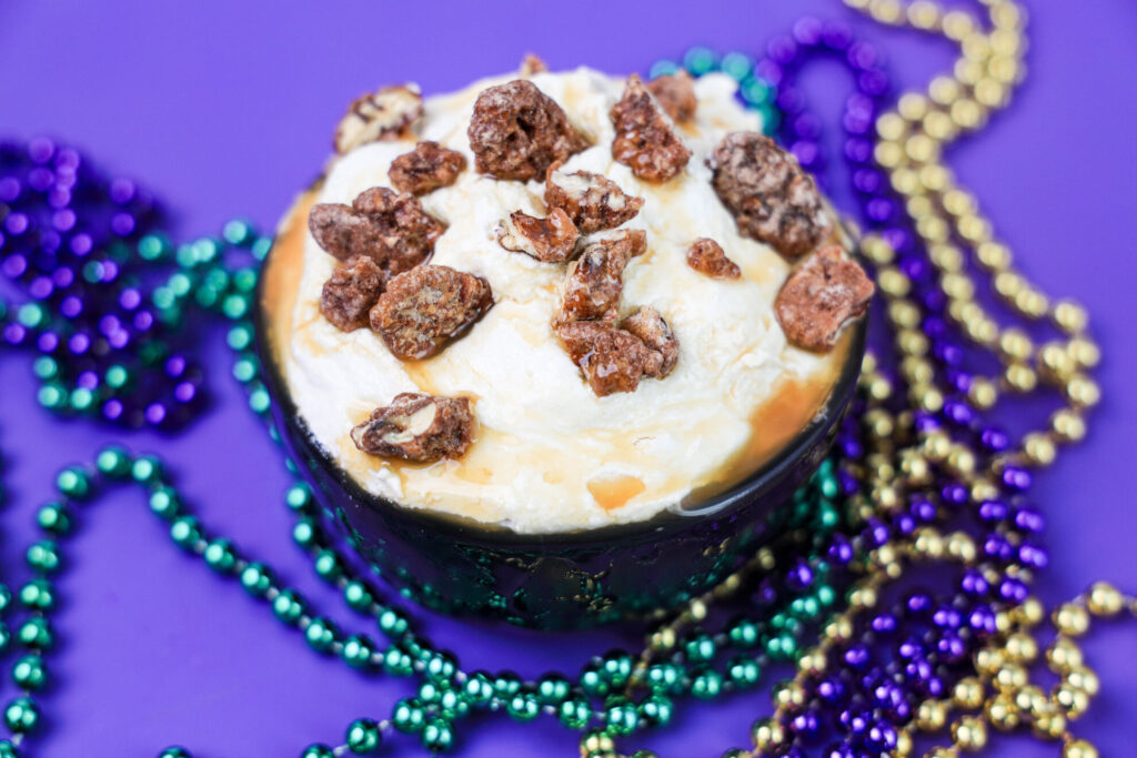 Mardi Gras King Cake Dip Recipe - Thrifty Jinxy