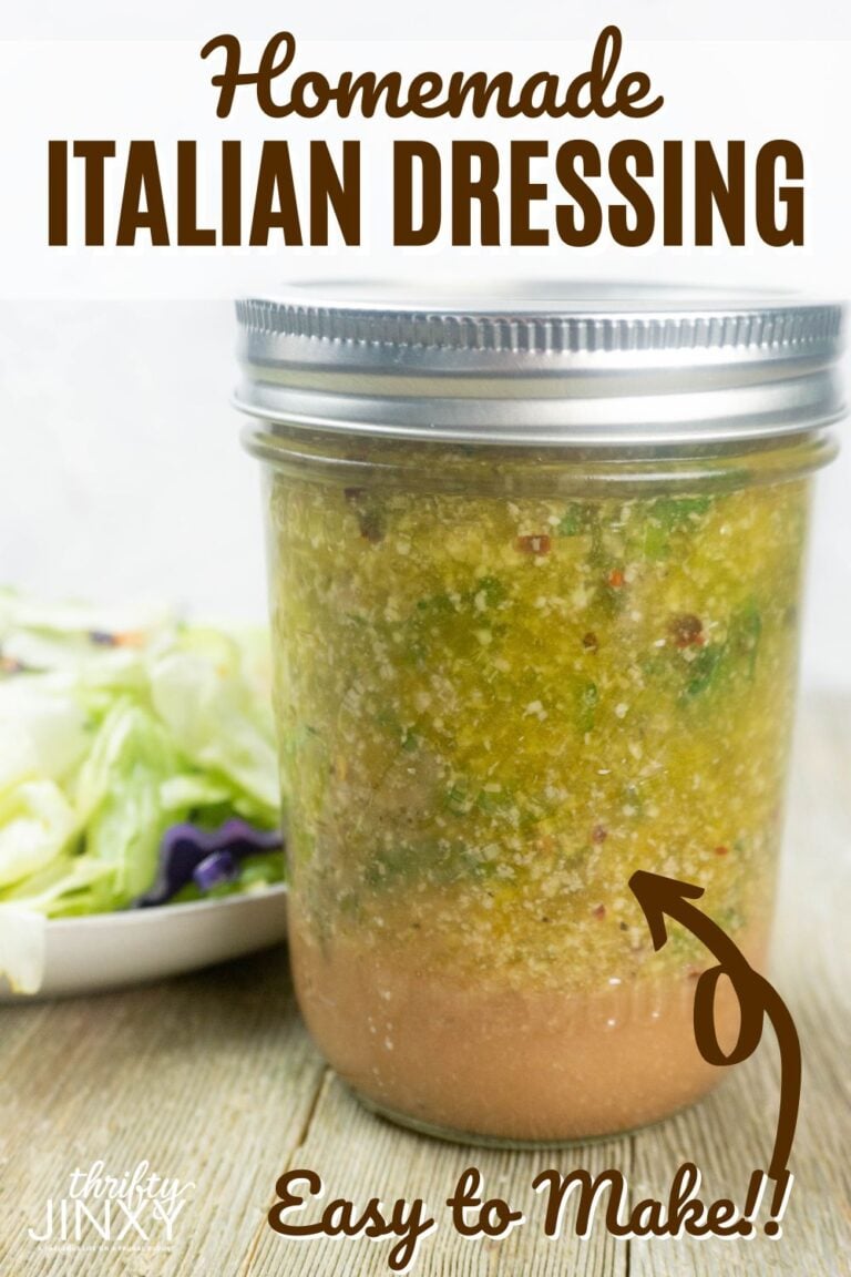 Easy Italian Dressing Recipe - Thrifty Jinxy