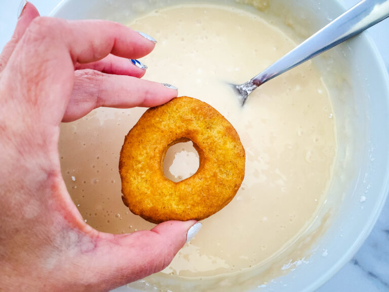 Pumpkin Spice Buttermilk Donuts Recipe - Thrifty Jinxy