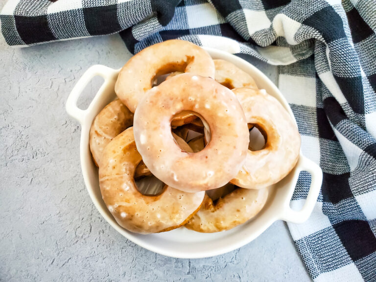 Pumpkin Spice Buttermilk Donuts Recipe - Thrifty Jinxy