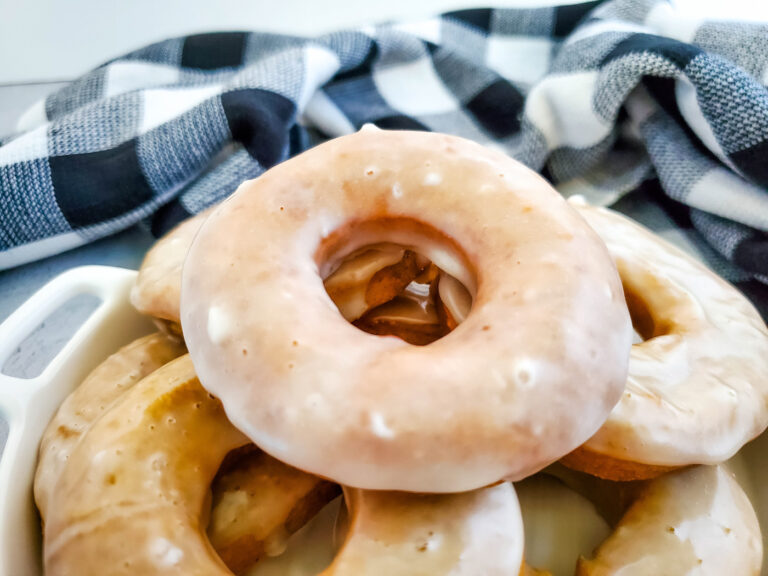 Pumpkin Spice Buttermilk Donuts Recipe - Thrifty Jinxy