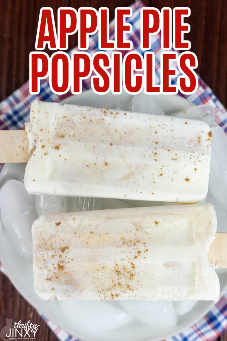 Apple Pie Popsicles Recipe - Thrifty Jinxy