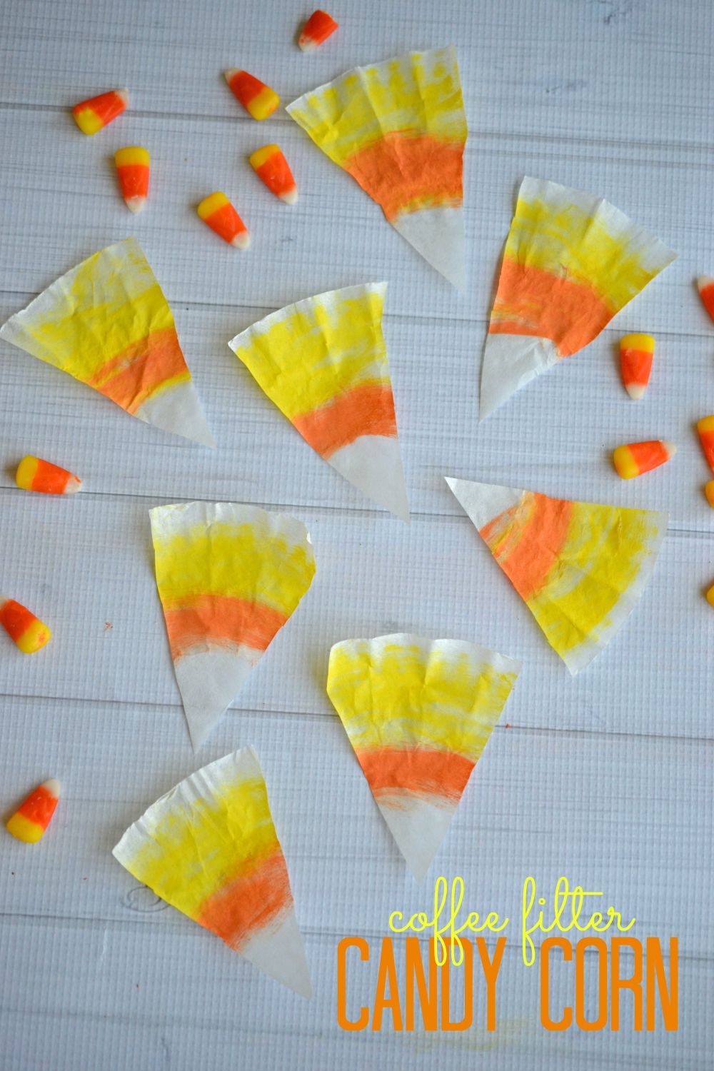 10 Candy Corn Craft Ideas - Thrifty Jinxy