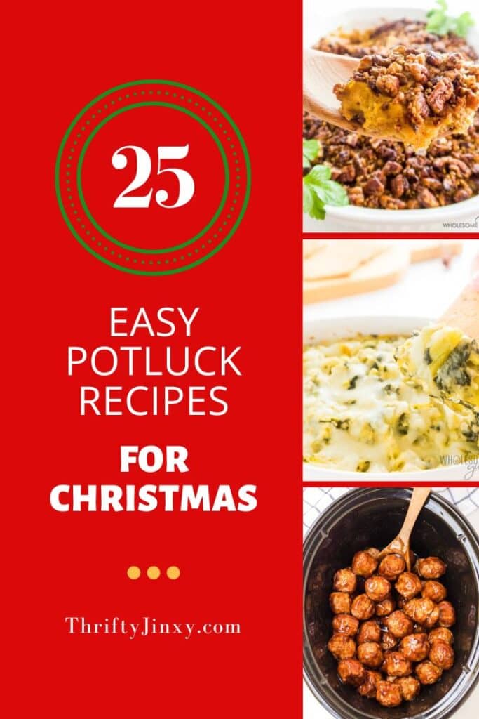 25 Christmas Potluck Ideas - Thrifty Jinxy