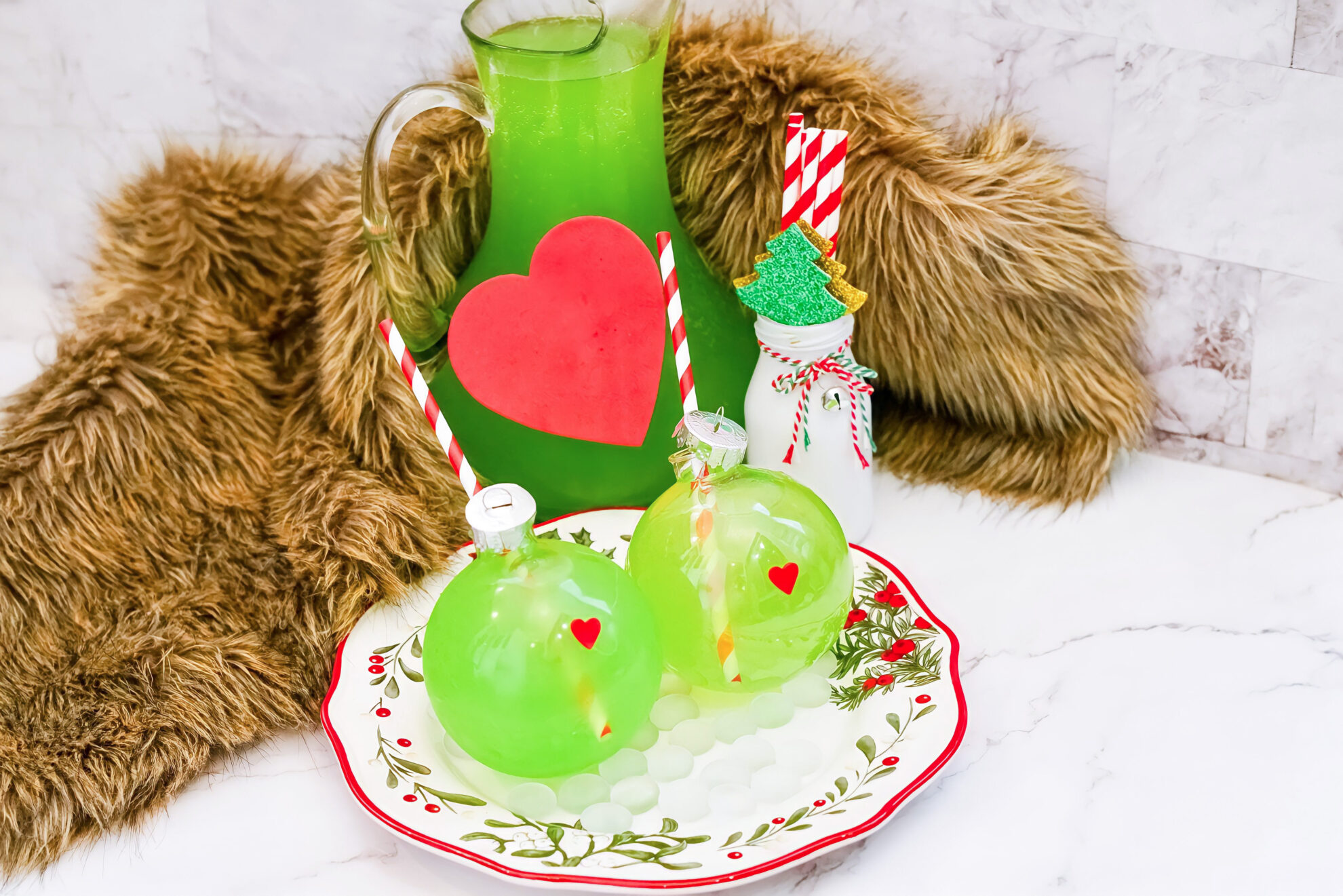 Grinch Punch Recipe - Thrifty Jinxy