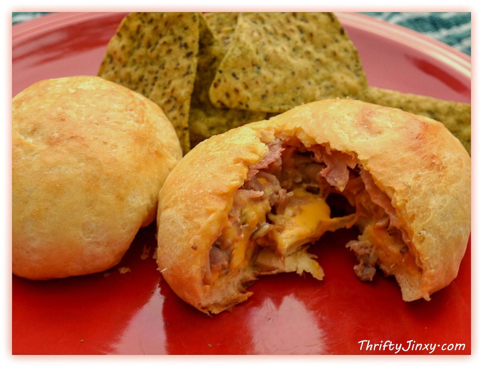 Cuban Sandwich Bites Recipe - Filled with Velveeta! - Thrifty Jinxy