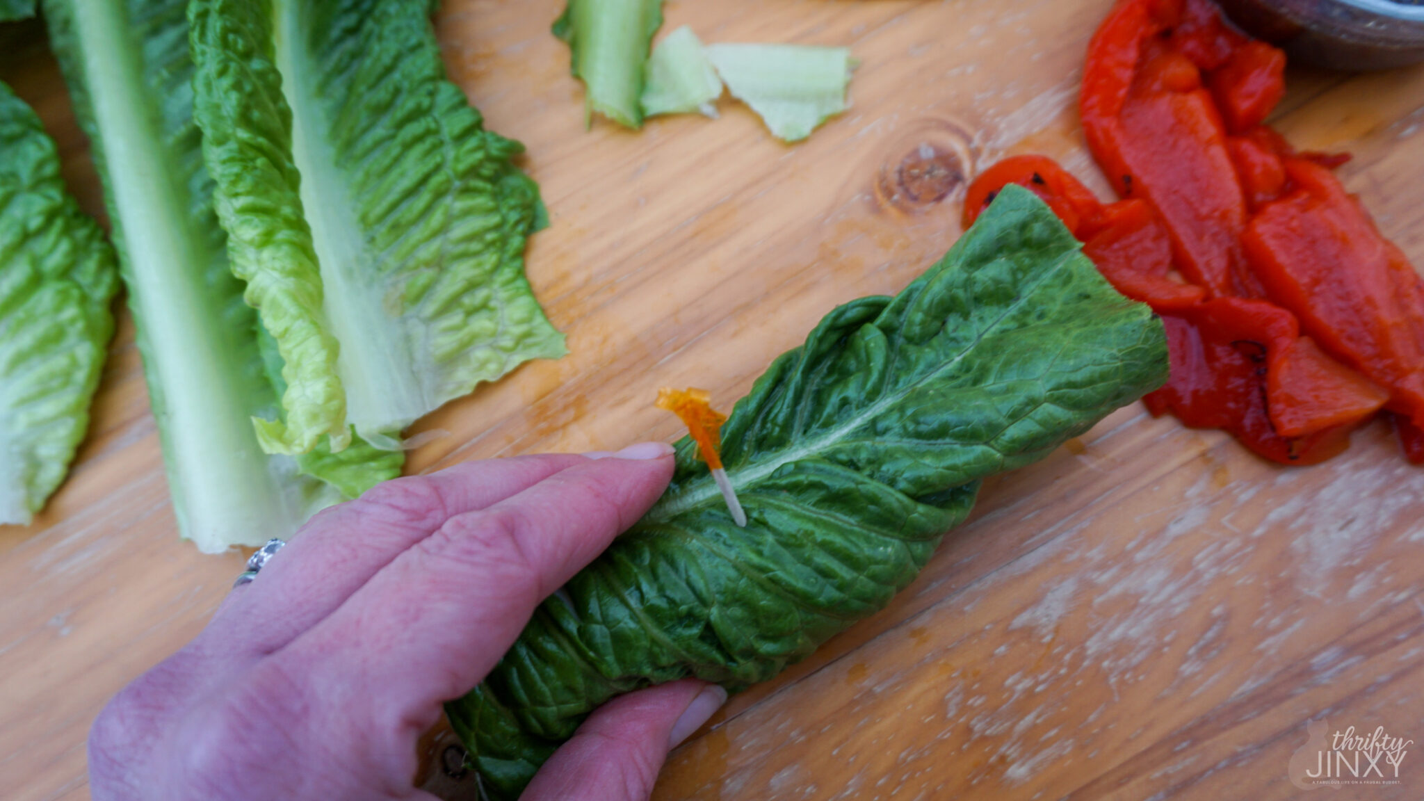 Italian Salad Roll-Ups Recipe - Thrifty Jinxy