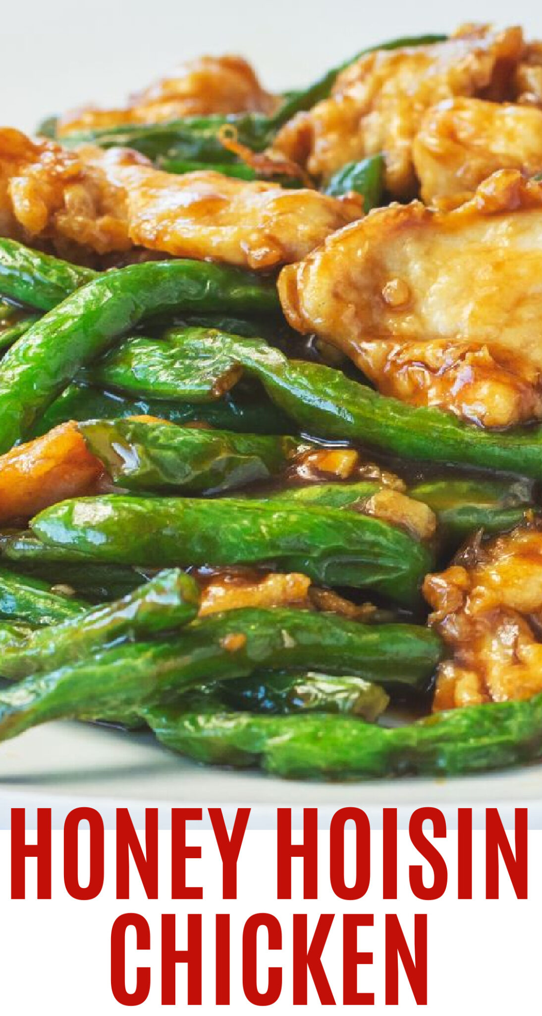 Honey Hoisin Green Bean Chicken Recipe Thrifty Jinxy