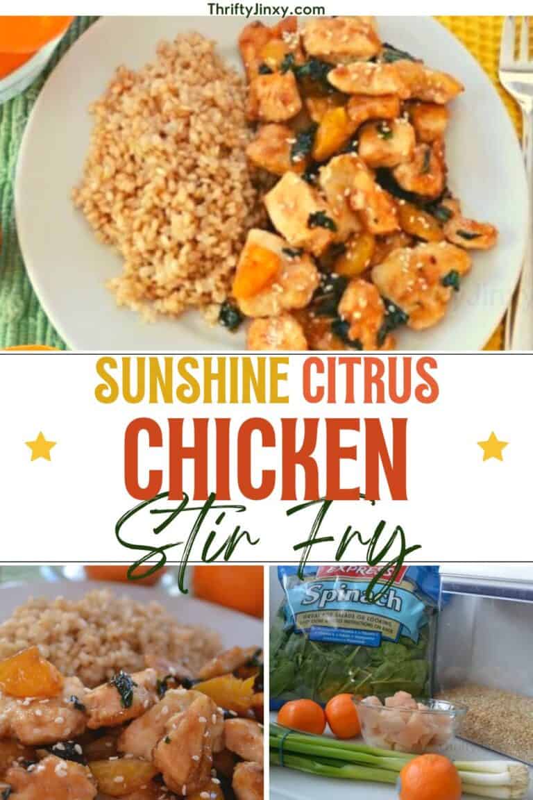 Sunshine Citrus Chicken Recipe - Thrifty Jinxy