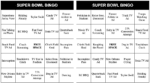 FREE Printable Super Bowl Bingo Cards for 2025 - Thrifty Jinxy