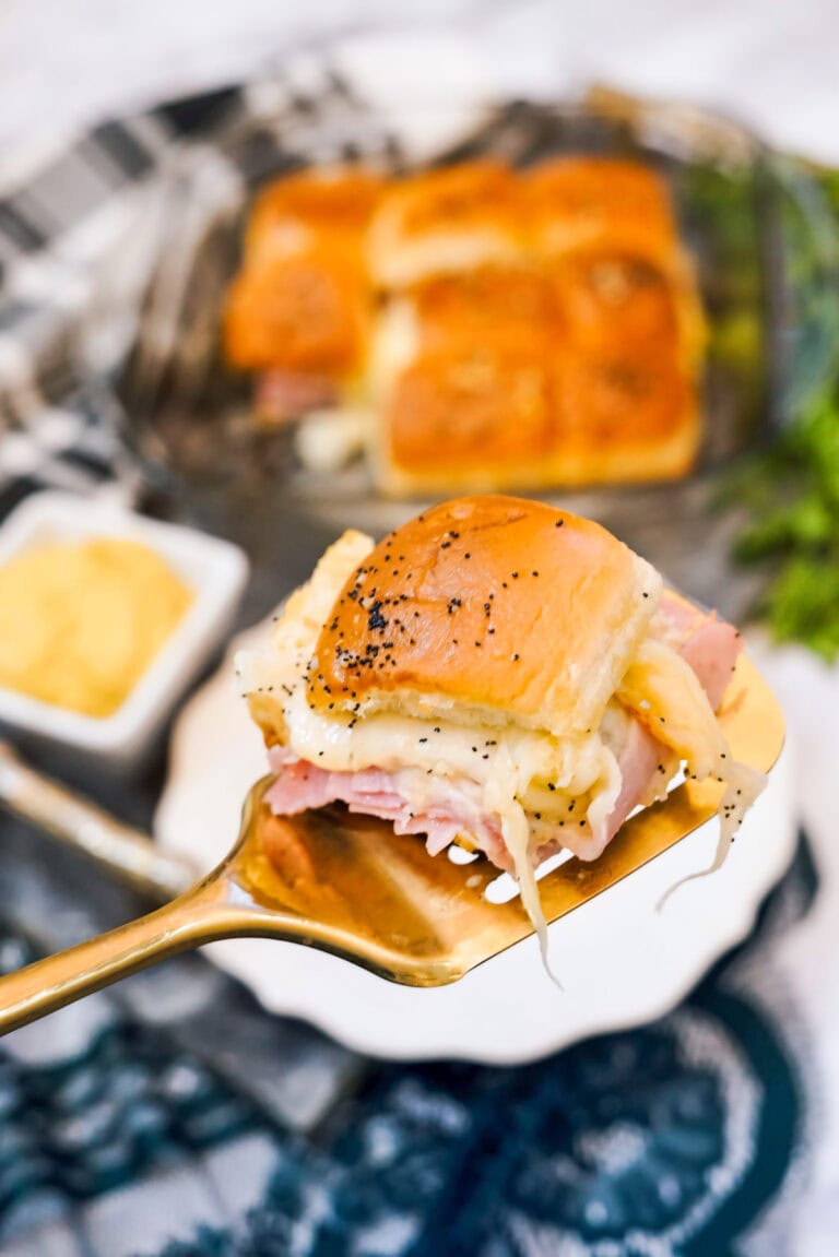 Easy Ham & Swiss Sliders Recipe – Great for Leftover Easter Ham ...